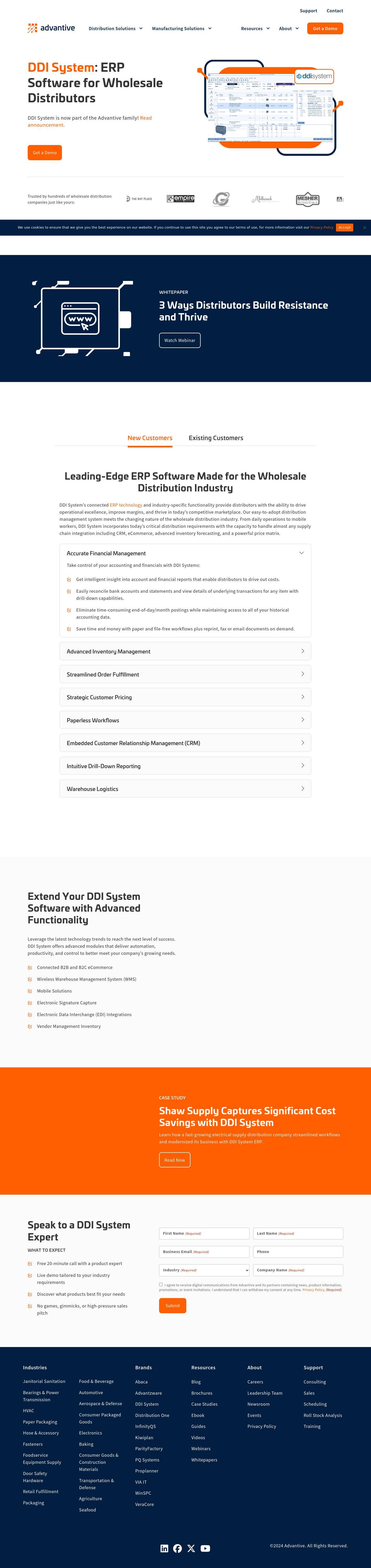 DDI System Inform ERP Traffic Analytics & Market Insights | B2BSaaS.com