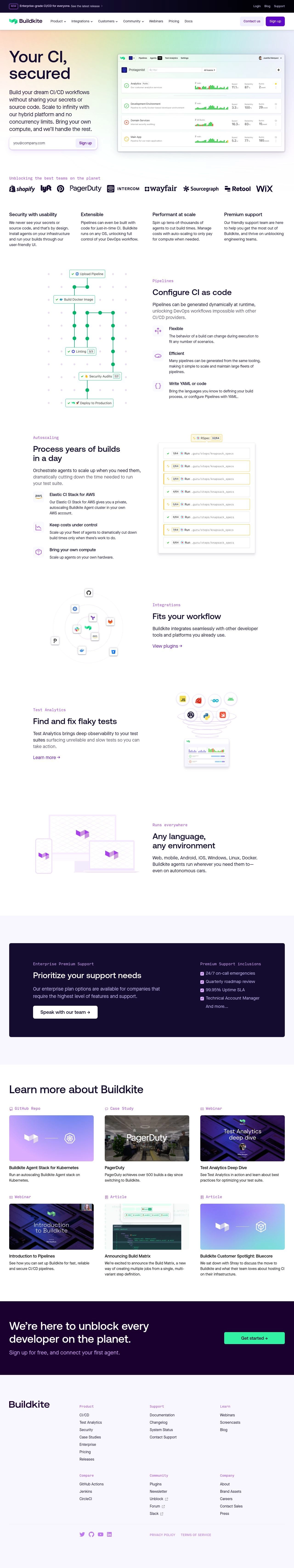 Buildkite Traffic Analytics & Market Insights | B2BSaaS.com