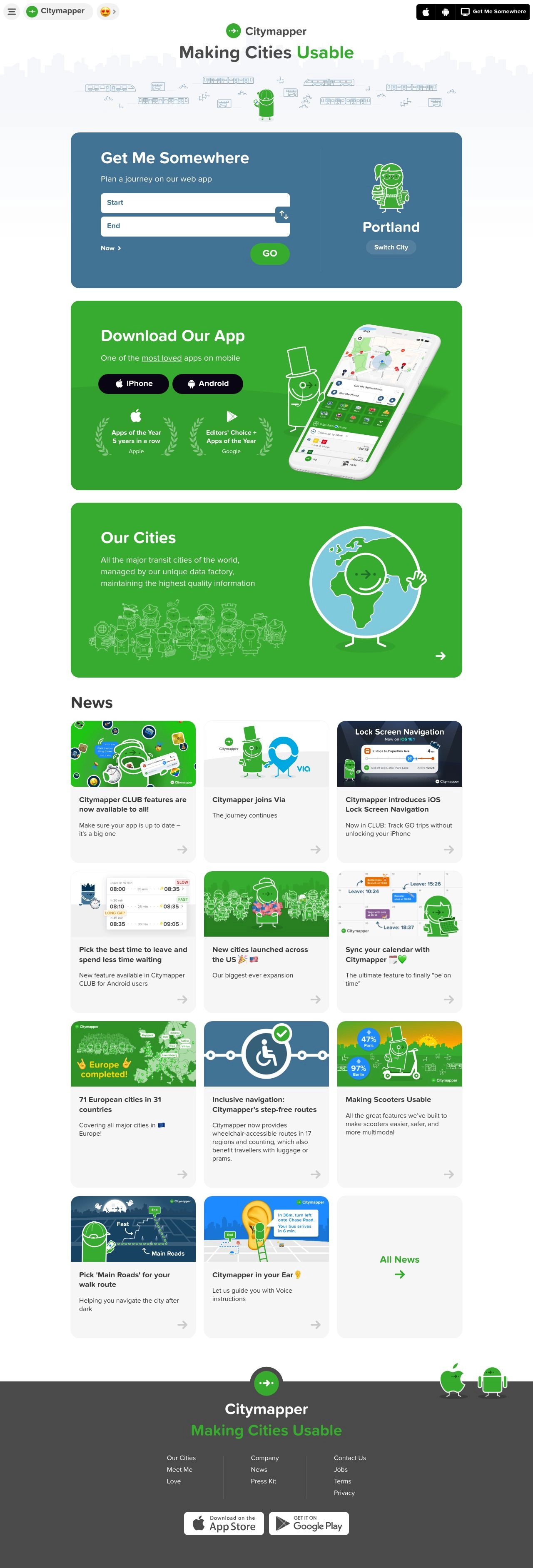 Citymapper Traffic Analytics & Market Insights | B2BSaaS.com