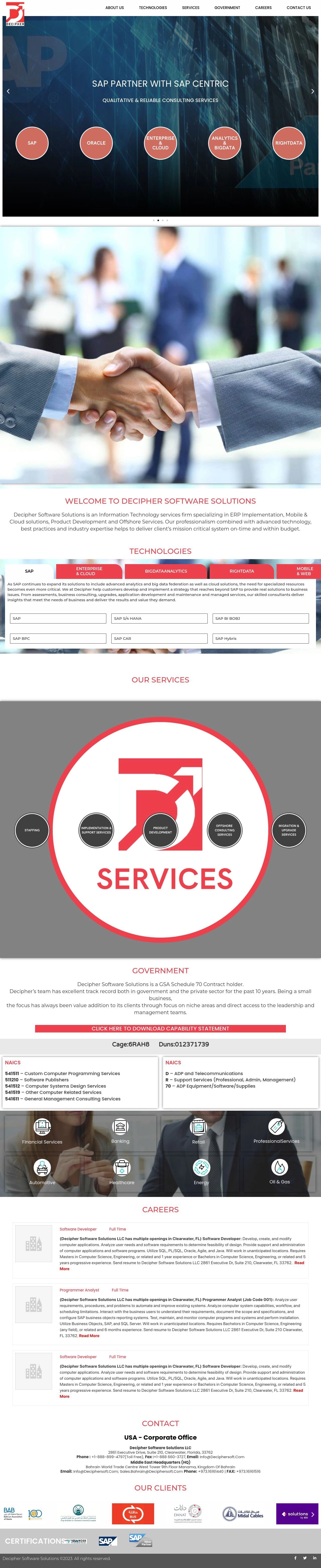 Decipher Software Solutions Traffic Analytics & Market Insights ...