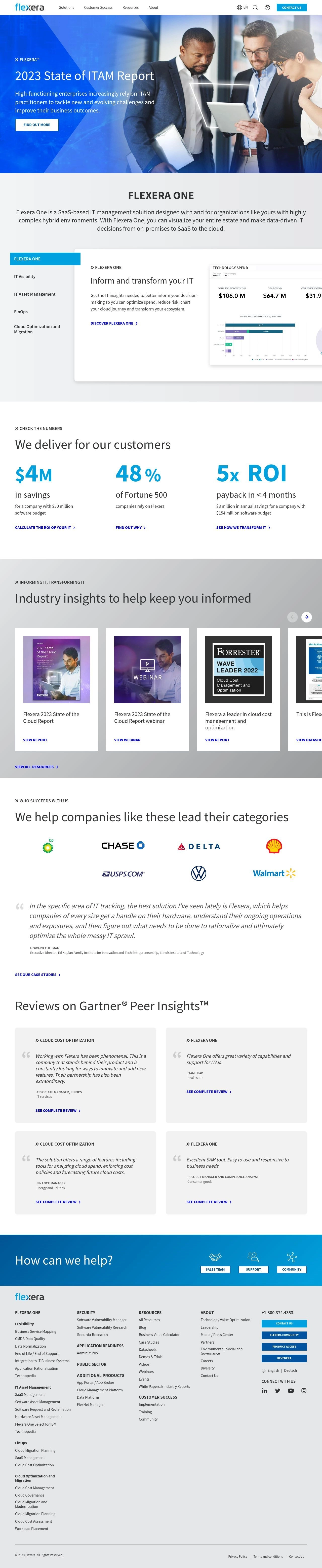 Flexera One Traffic Analytics & Market Insights | B2BSaaS.com