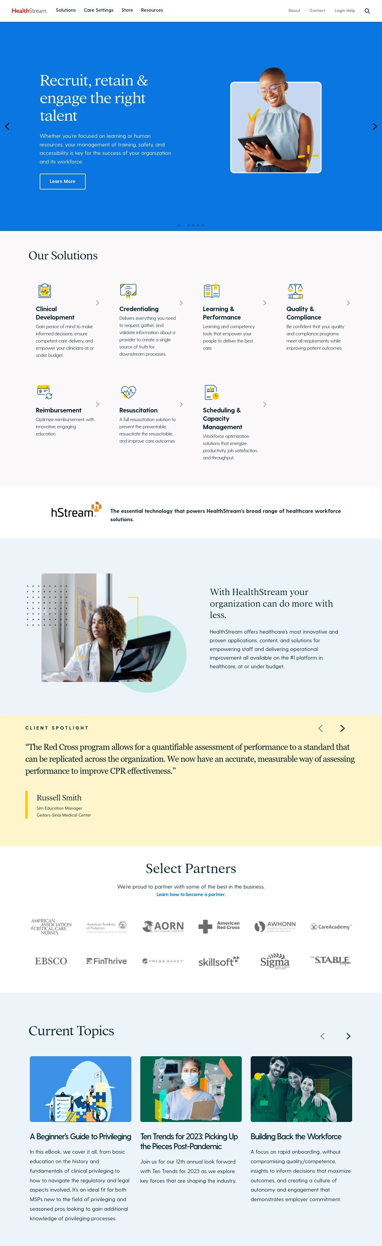 HealthStream Policy Manager Traffic Analytics & Market Insights ...