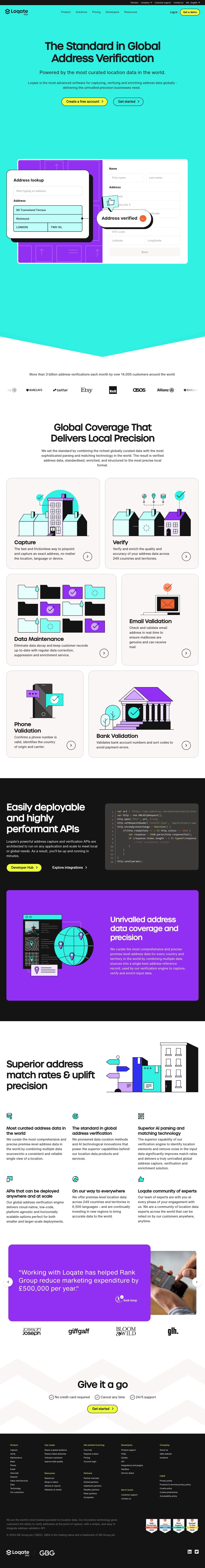 Loqate – Address Capture & Verification Traffic Analytics & Market ...