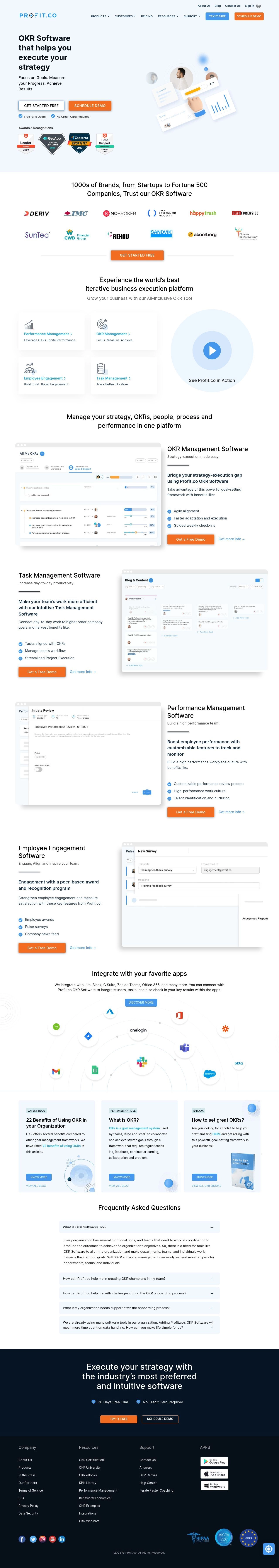 Profit.co Traffic Analytics & Market Insights | B2BSaaS.com