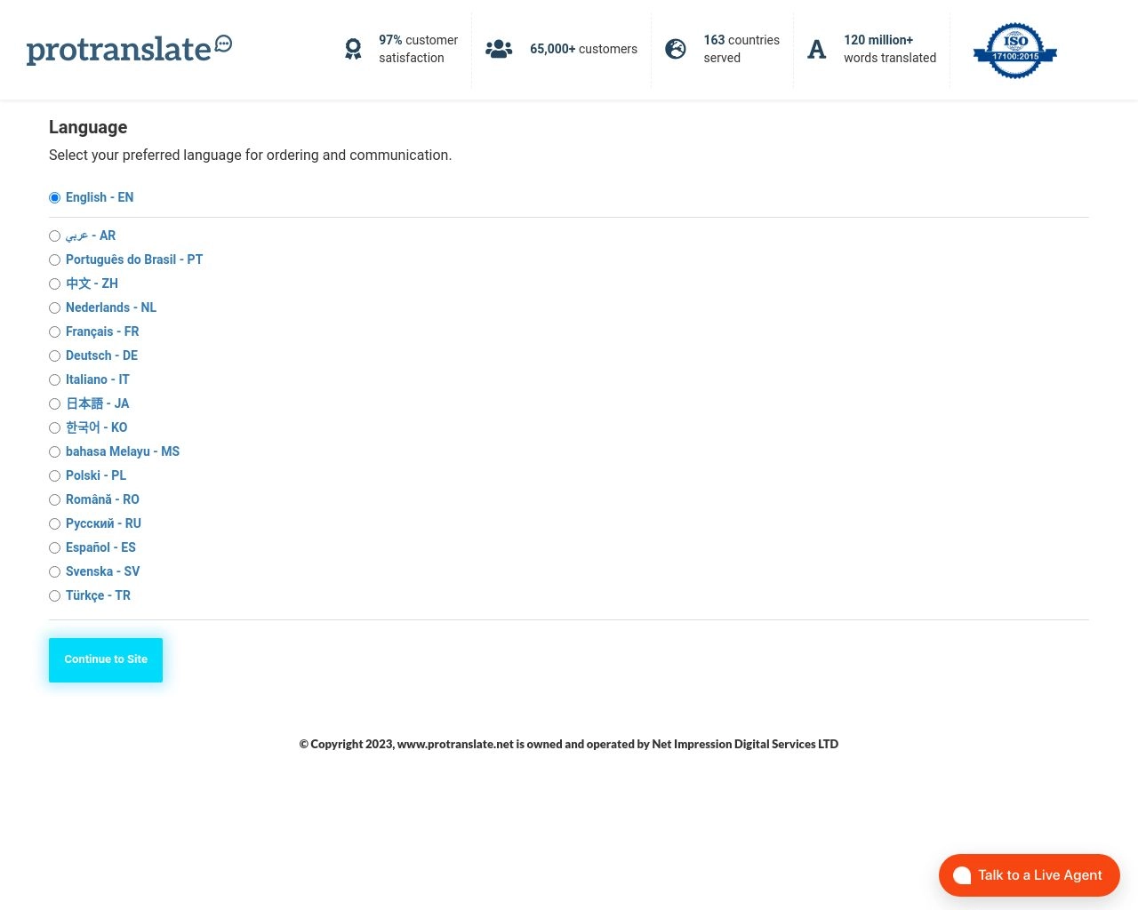 Protranslate Traffic Analytics & Market Insights | B2BSaaS.com