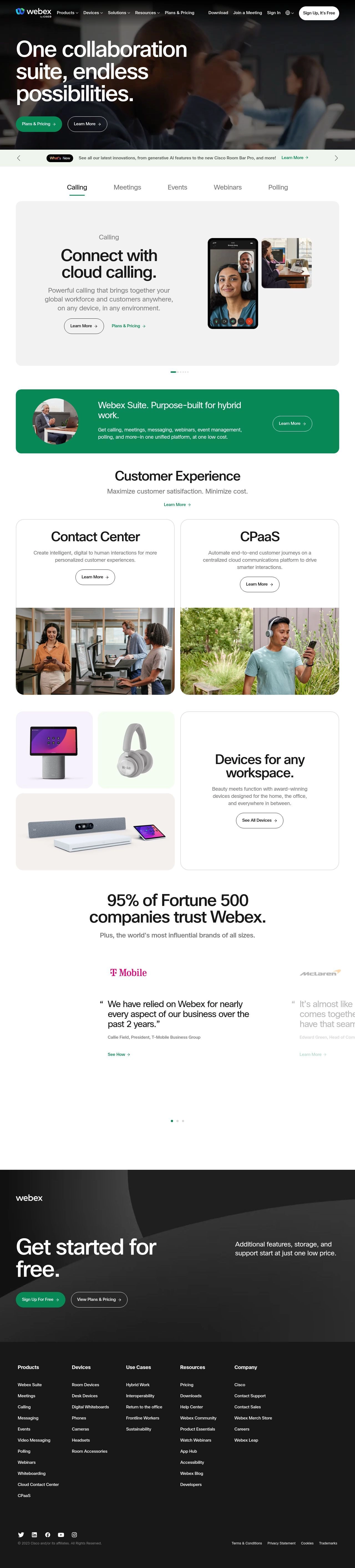 Webex Traffic Analytics & Market Insights | B2BSaaS.com