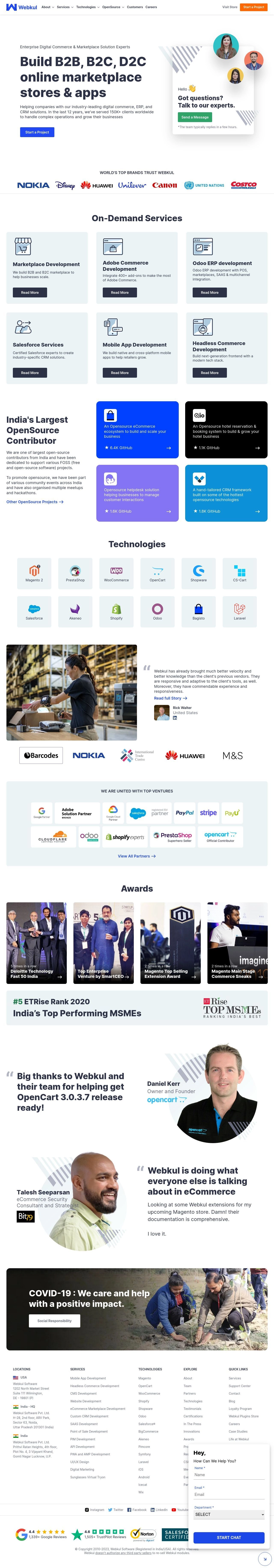 Webkul Traffic Analytics & Market Insights | B2BSaaS.com